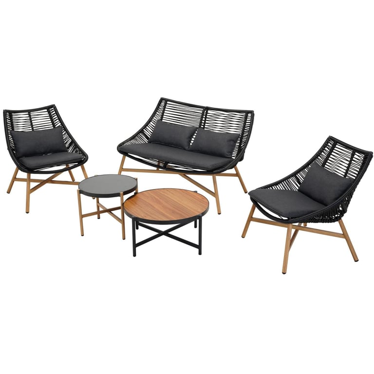 Juego Sala Terraza Bruselas 5 Piezas JUST HOME COLLECTION | falabella.com