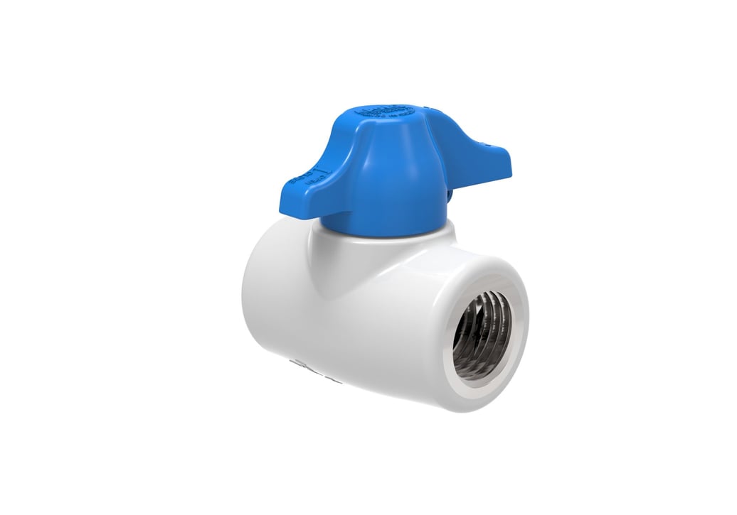 Registro PVC Hembra - Hembra 1/2 Pulgadas - Homecenter.com.co