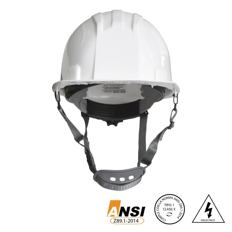 Casco Eco Con Ratchet y Barbuquejo Blanco RDL | falabella.com