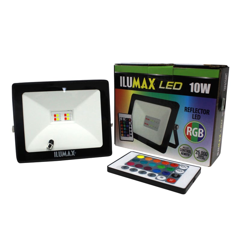 Reflector Led 10W (Multicolor) Rgb ILUMAX | falabella.com