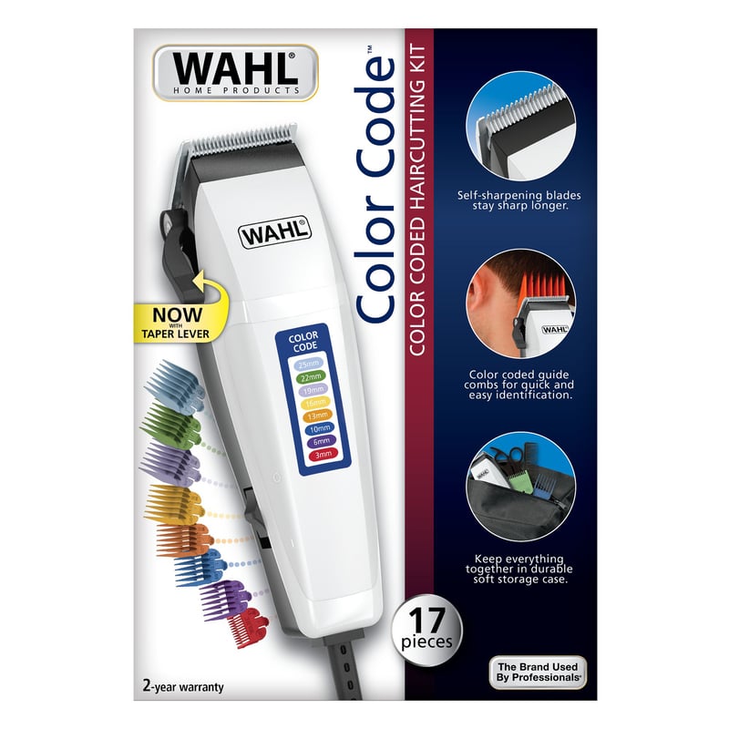 Máquina Peluquera Color Code Wahl 17 Pz Cable WAHL | falabella.com