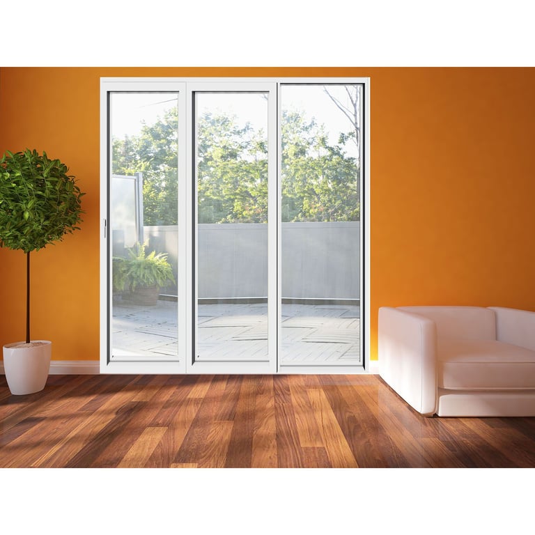 Puerta Corrediza 3 Hojas Good Blanco HOLZTEK | falabella.com