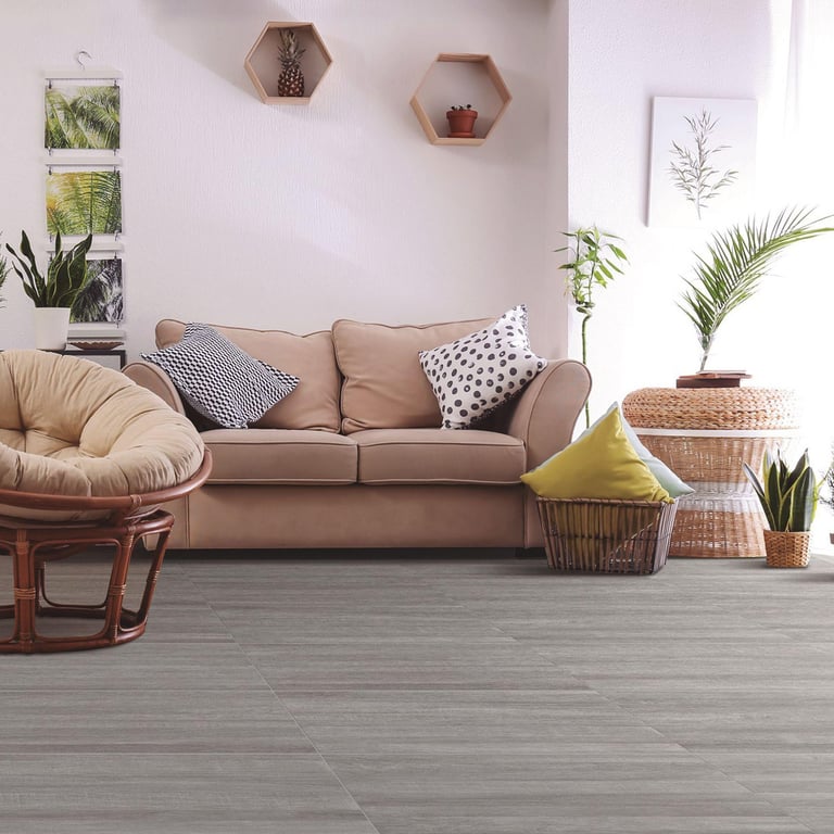 Piso Pared Cerámica Yarumo Gris 30x60cm Caja 1.62 m2 Corona CORONA ...