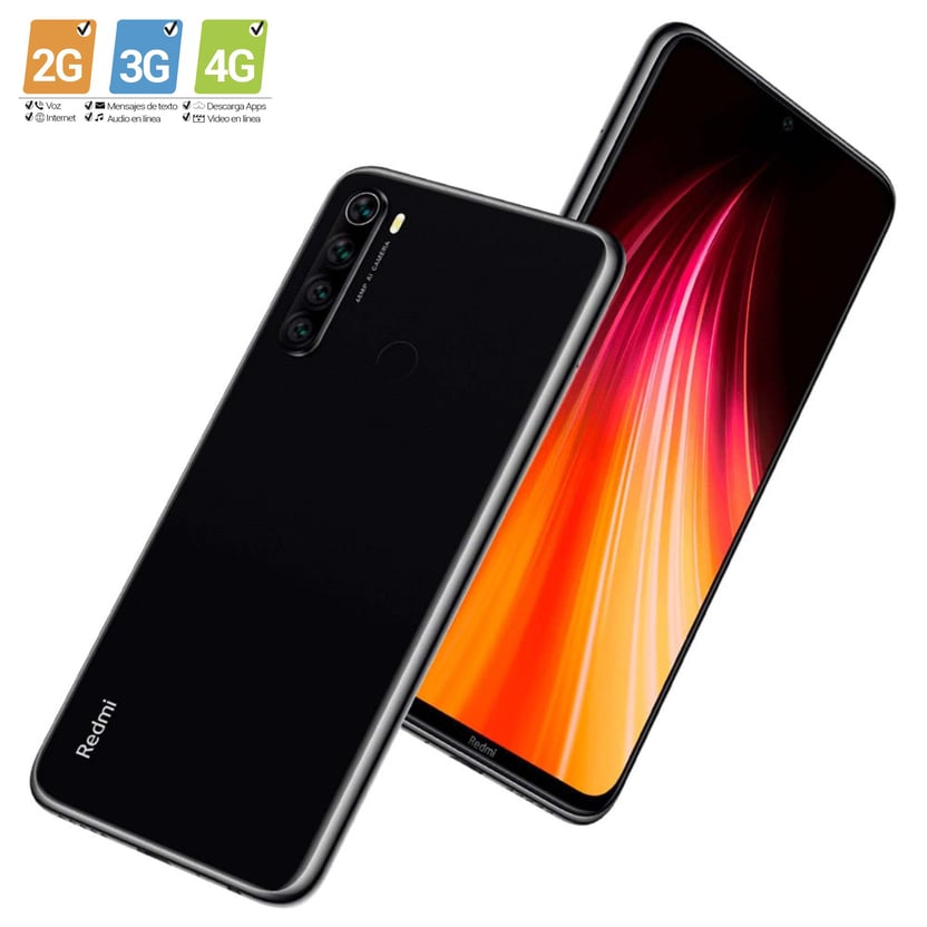 Celular Redmi Note 8 128GB - Negro - Homecenter.com.co