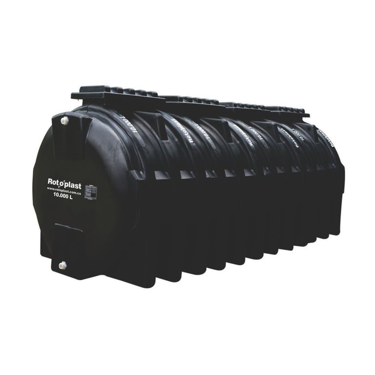 Tanque Séptico Horizontal 10000 Lts Negro ROTOPLAST | falabella.com