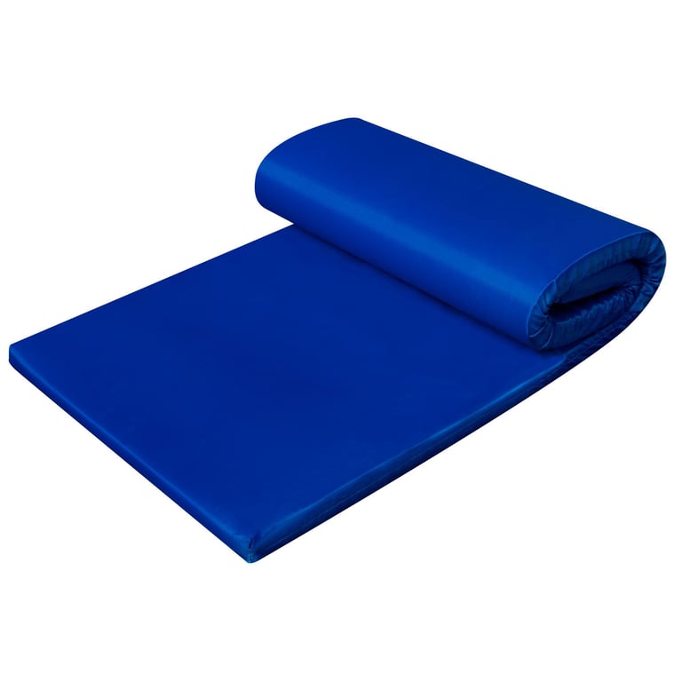 Colchoneta Camping Plegable Azul DORMILANDIA | falabella.com