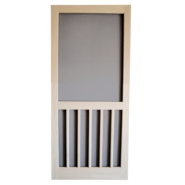 Puerta Mosquitero de 91.44 X 205.74 cm 5 Barras Madera SCREEN TIGHT ...
