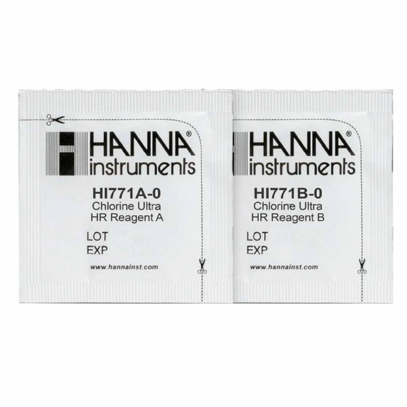Reactivo en Polvo para Cloro Rua-Hi 771-25 HANNA INSTRUMENTS | falabella.com