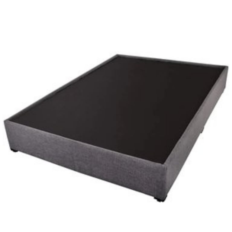 Base Cama Doble Sommier en Microfibra E MADERA | falabella.com