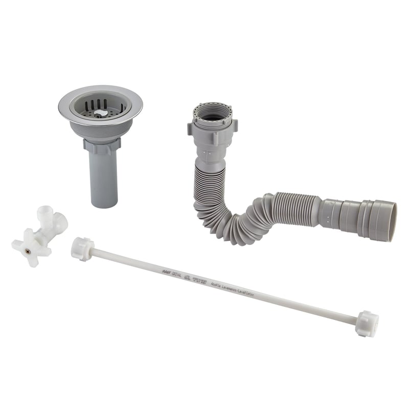 Kit Instalación Sifón Flexible Lavaplatos GRIVAL | falabella.com