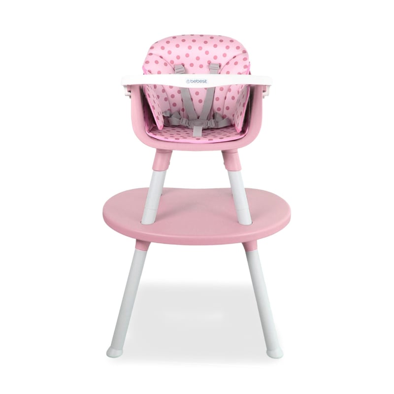 Silla Comedor para Bebé Infantil Escritorio Baby Desk Rosado Bebesit ...