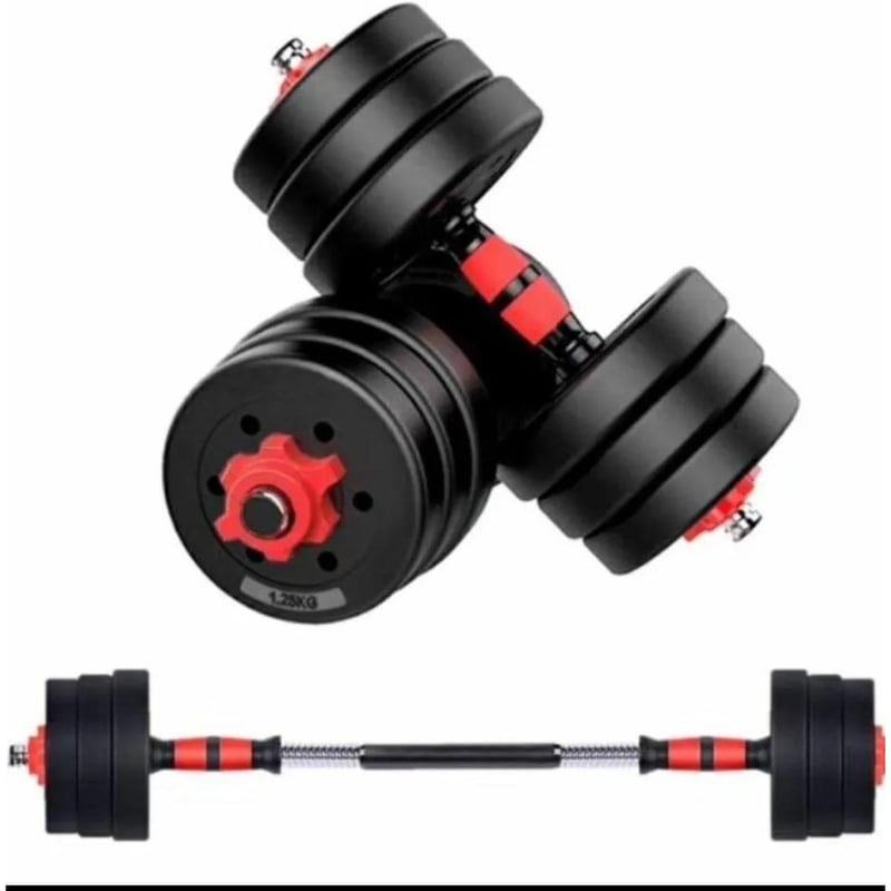 Kit Mancuernas Pesas 20Kg 40Lb Antideslizante Termoforradas HOMESALE ...