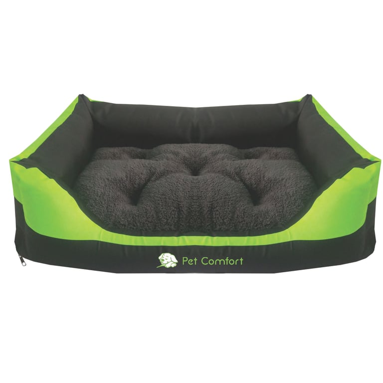 Cama Para Perro Touch 105x73x20cm Extra Grande Verde Pet Comfort PET ...