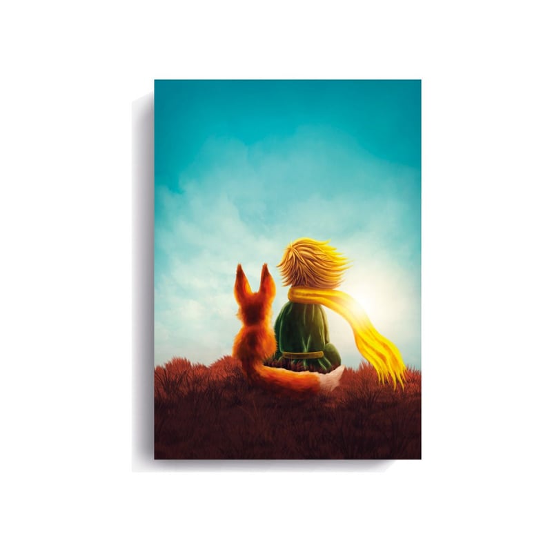 Cuadro Infantil Principito y El Zorro XL 69x99 ADAZIO | falabella.com