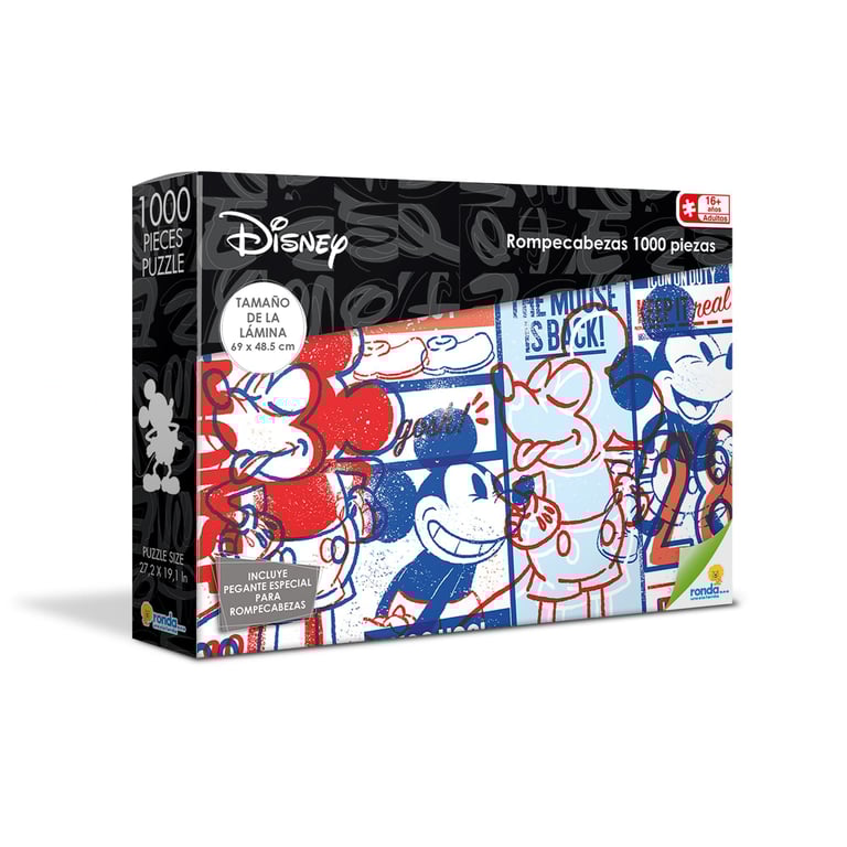Rompecabezas x 1000 Piezas Mickey Mouse RONDA | falabella.com
