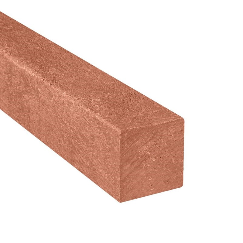 Listón Madera Plástica 4.2X4.2X300 cm Cedro GENERICO | falabella.com