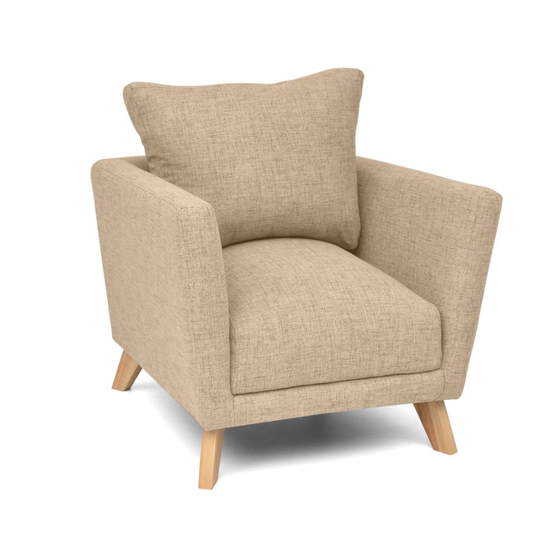 Poltrona Montecarlo Tela Beige HOGAR VENECIA | falabella.com