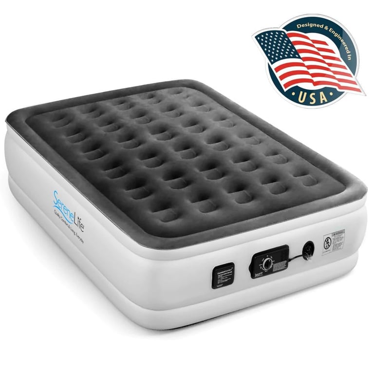 Colchón De Inflar Sencillo Eléctrico Con Bomba SERENELIFE | falabella.com