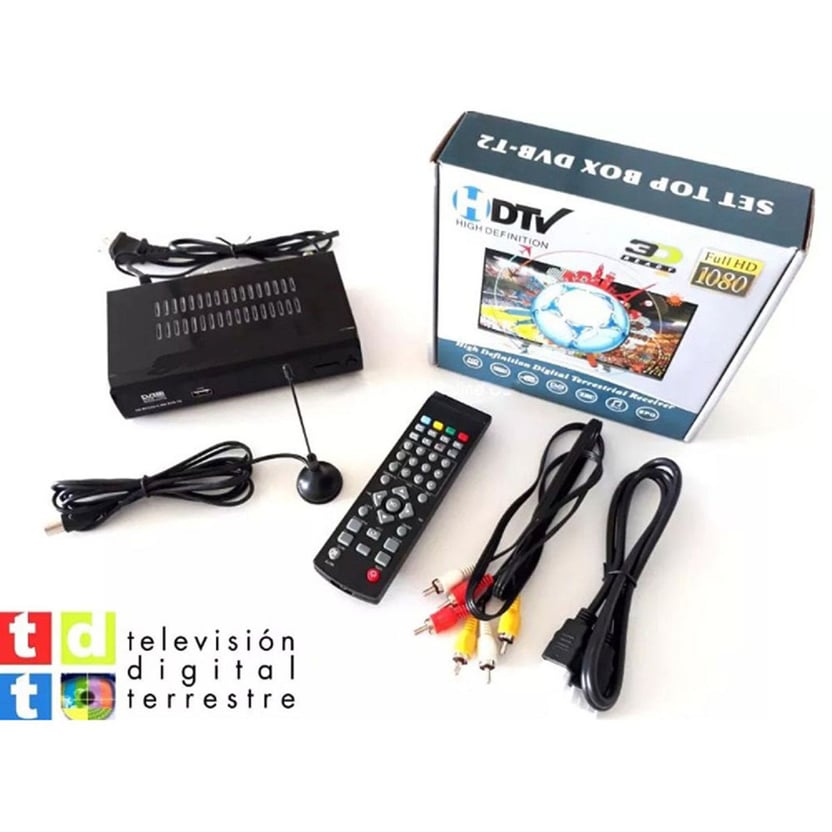 Decodificador Tdt Hd Con Antena Wifi Zhero - Homecenter.com.co