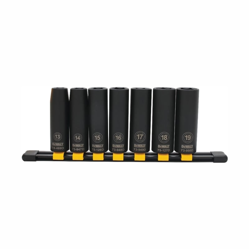 Llaves Tubo Prof Sistema Métrico X 7 Piezas DEWALT | falabella.com