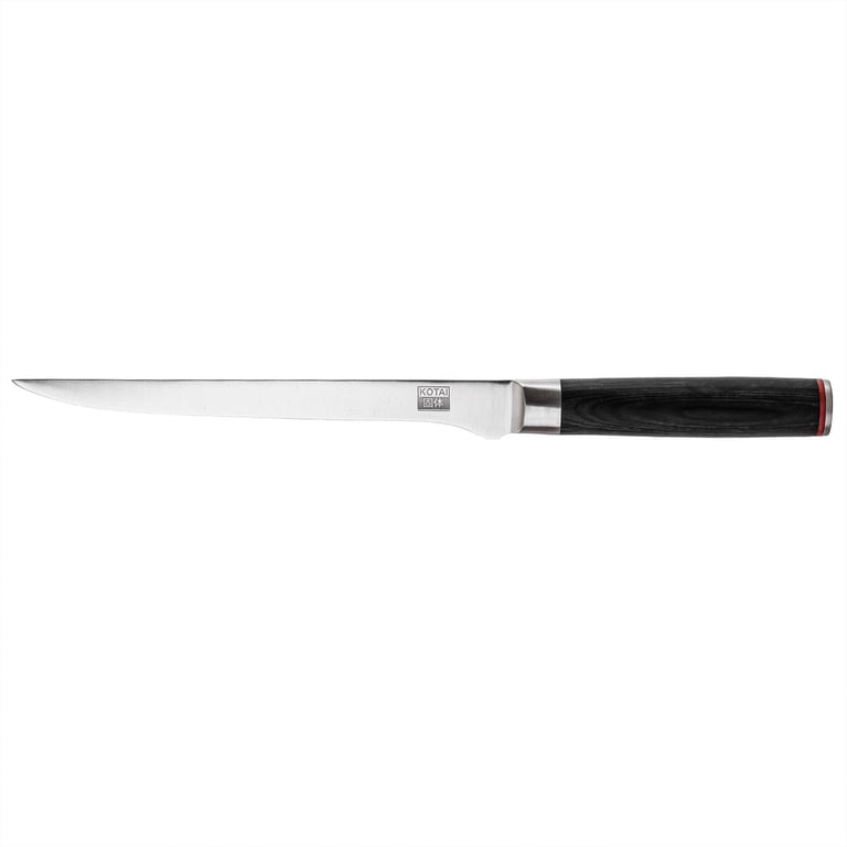 Cuchillo Filete Acero Inoxidable Pakkawood 7.8 Negro KOTAI | falabella.com