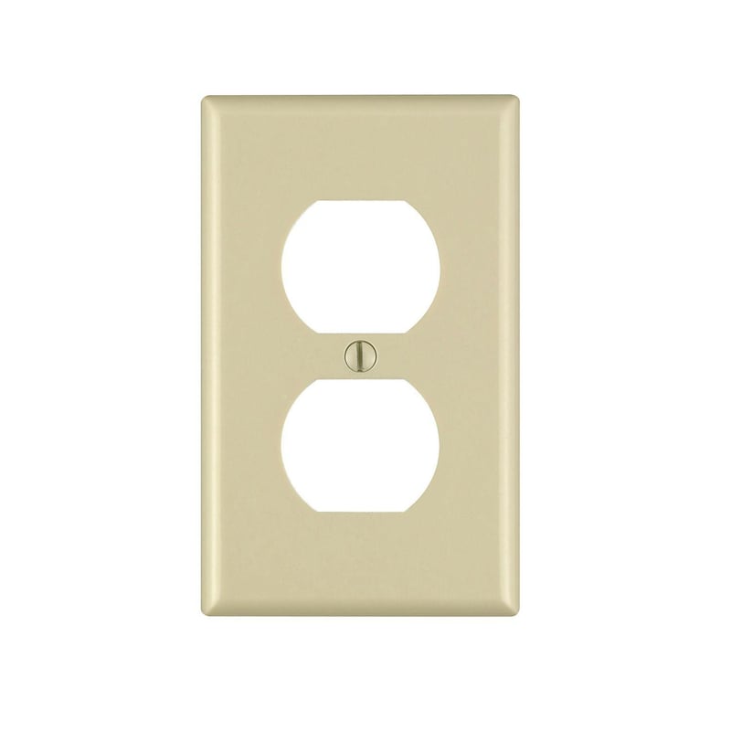 Tapa de Pared Blanca Leviton 88003 para Toma e Interruptor Doble ...