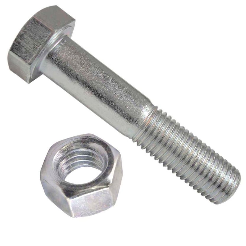 Perno Hexagonal G8.8 Con Tuerca M12X60 1 Unidad Fixser - Homecenter.com.co