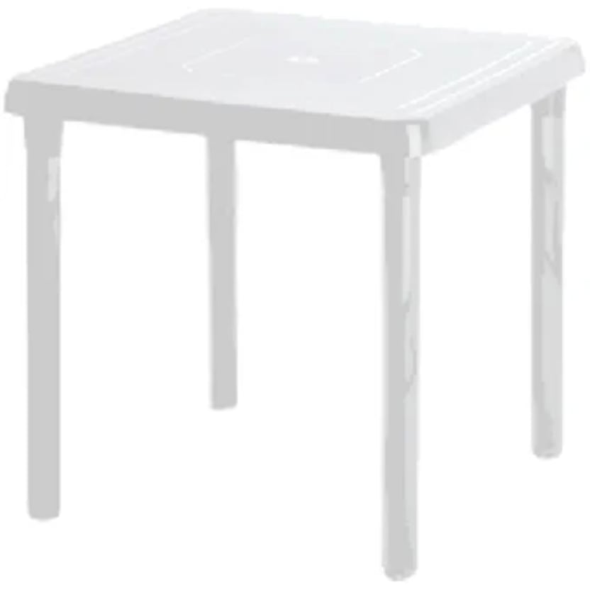 Mesa Caribe II Plastica Rimax Blanco - Homecenter.com.co