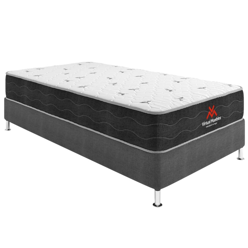 Combo Base Cama Sencilla + Colchón 190X100 - Homecenter.com.co