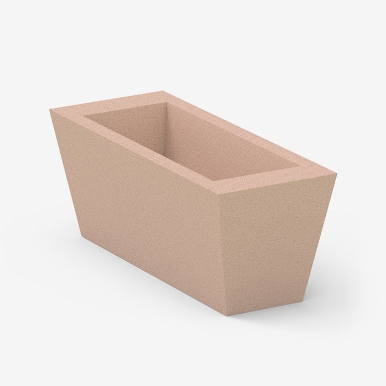 Matera Plástica Rectangular Matina Lisa 98X40X39Cm Arena FORA | falabella.com