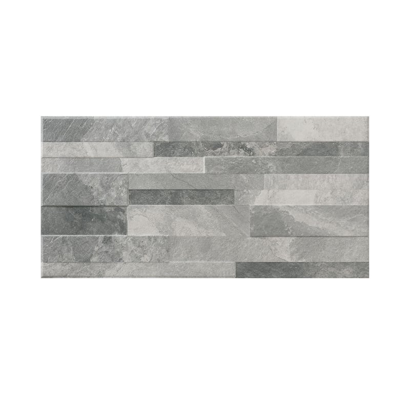 Piso Porcelanato Fachaleta Slate Grey 30.3x61.3 Mate Cj/X 1,30 M2 ...