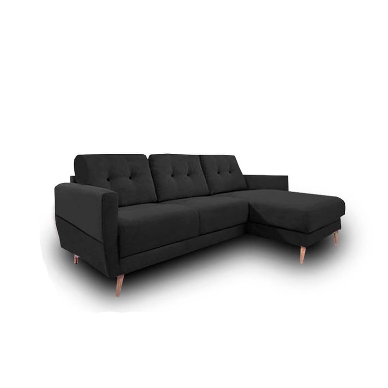 Sala Moderna Turín 245X160X90 Negro MAGIC CLASS | falabella.com