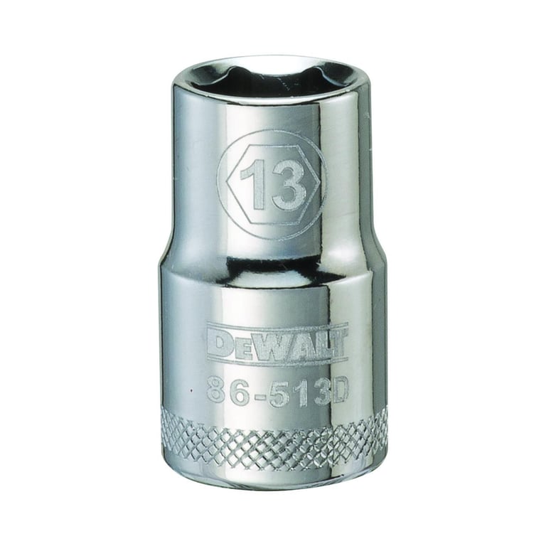 Dado de 13 mm X 6 Puntos con Mando de 1/2 DEWALT | falabella.com