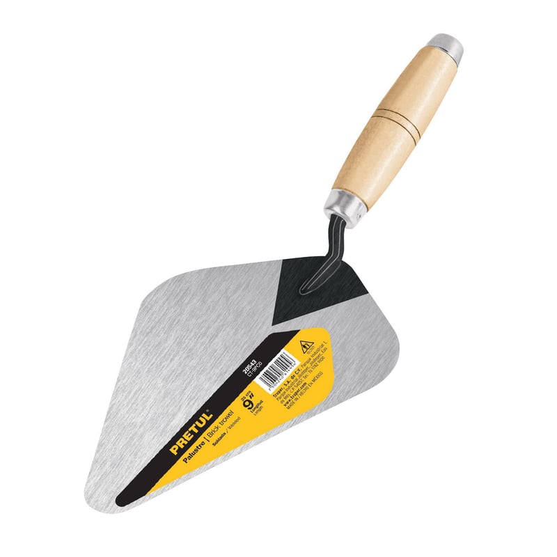 Palustre de 9 Pulgadas 23 cm en Acero al Carbono Soldado al Mango ...