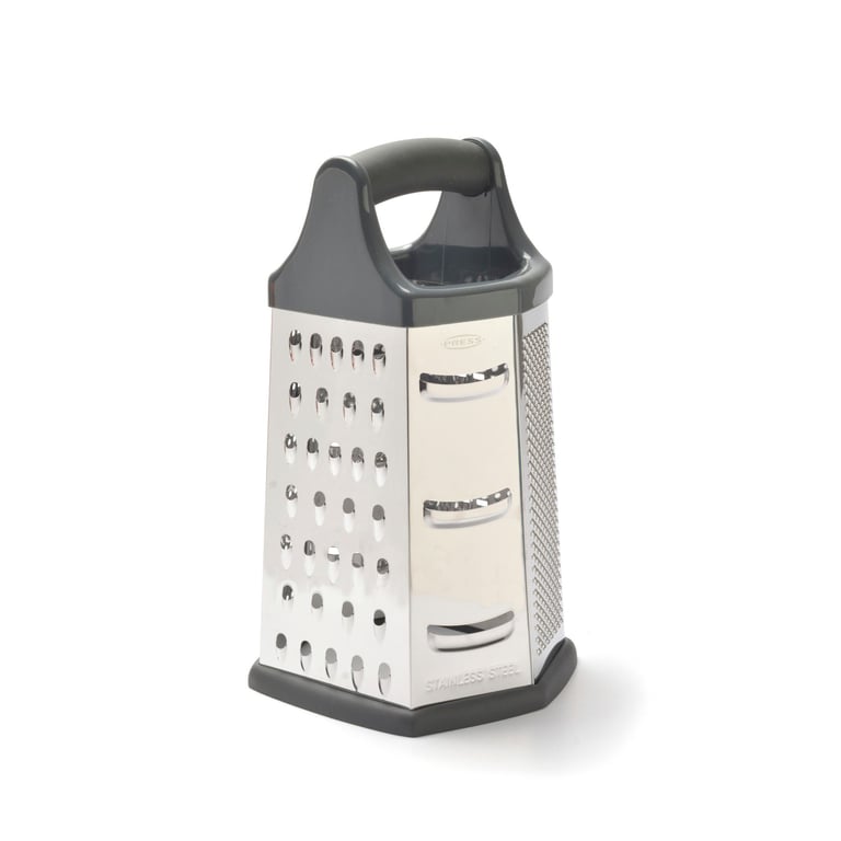 Rallador Rallo Cocina 6 Caras Hexagonal Acero Inox Press 86501 Gris ...