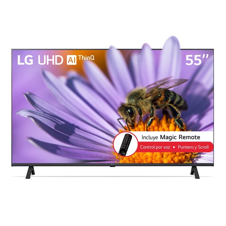 Televisor 55 Pulgadas 4K-UHD AI THINQ 55UR8750PSA Negro LG | falabella.com
