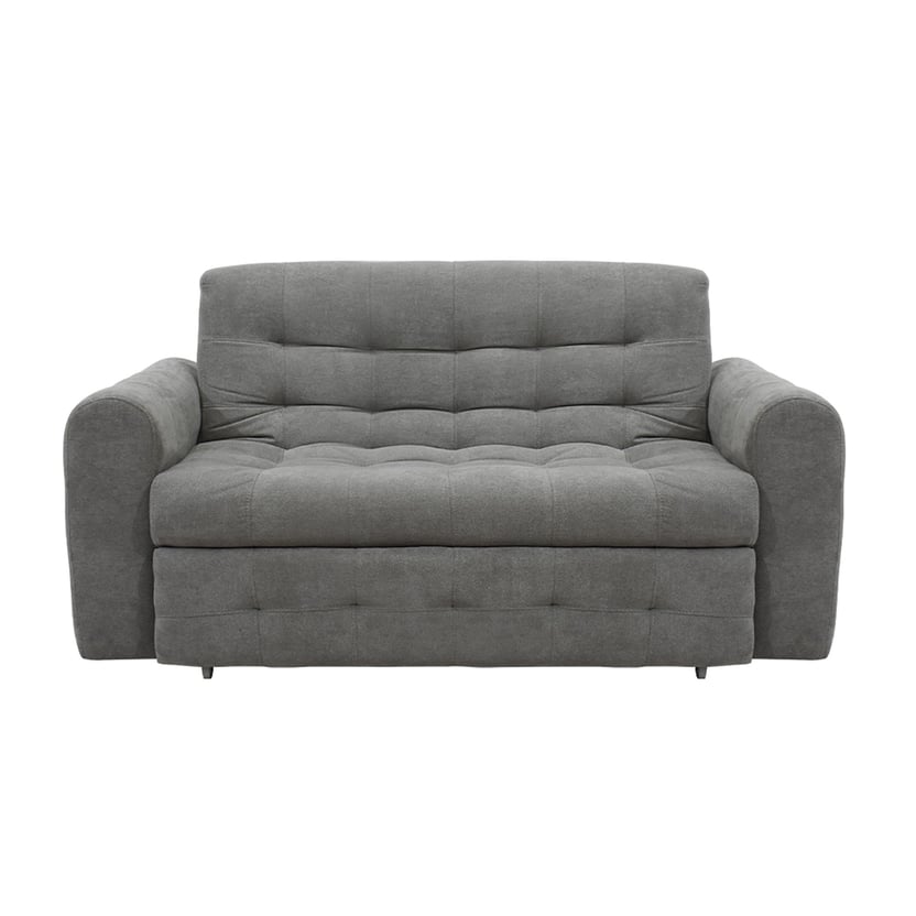 Sofá Cama Roma 3 Posiciones Poliéster Gris Medio - Homecenter.com.co