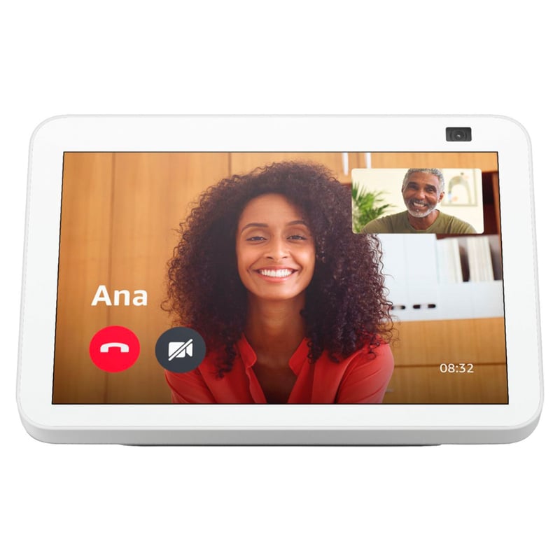 Echo Show 8 Amazon 2 Gen Altavoz Inteligente Alexa Blanco AMAZON ...