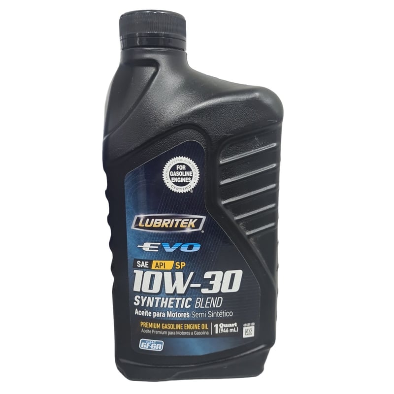 Aceite 10W-30 Semisintetico Evo Ssyn 1/4Gl Lubrite LUBRITEK | falabella.com