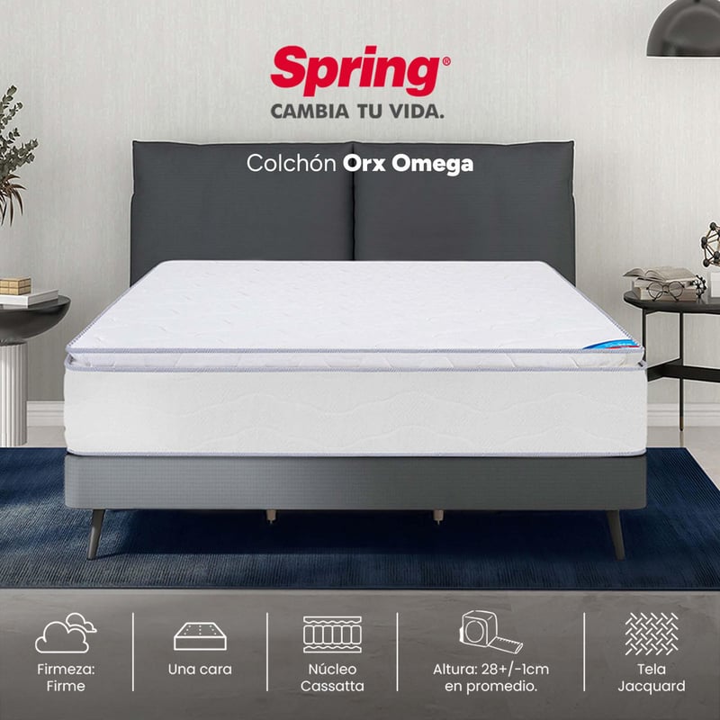 Colchón Doble Spring Omega 140X190 SPRING | falabella.com