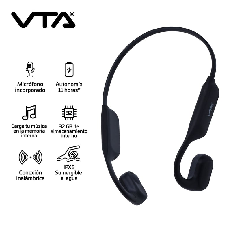 Audifonos Sumergibles Bone Conduction Flex Bone VTA PLUS | falabella.com