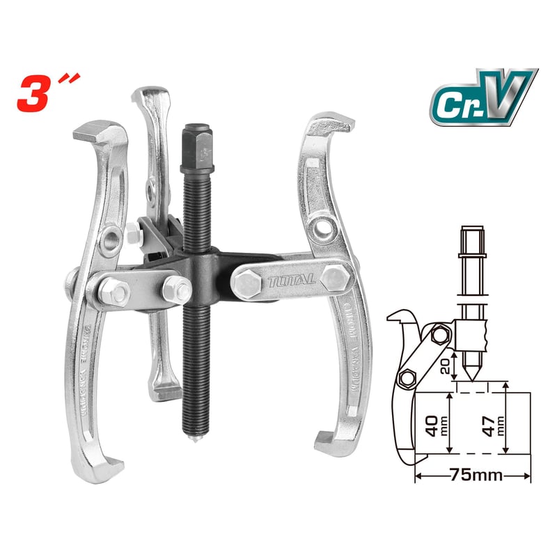 Extractor de 3 Patas 3 Pulgadas 3000 kg TOTAL TOOLS | falabella.com