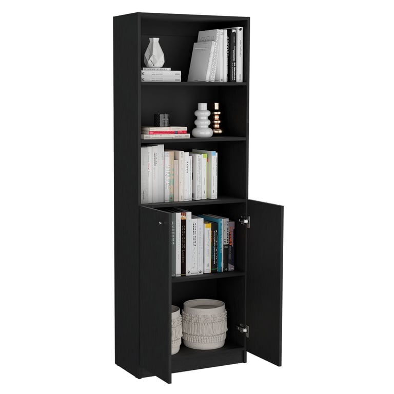 Estante Home E4 2 puertas 180x62 Rta Wengue RTA DESIGN | falabella.com