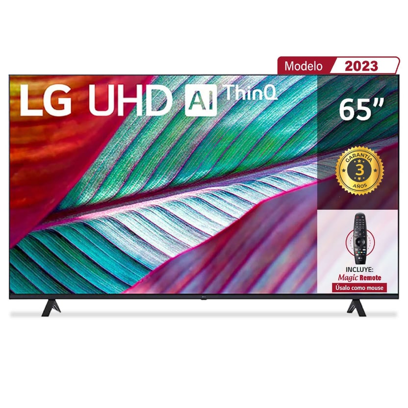 Televisor Lg 65" Smart Tv 4k Uhd Ai Thinq Incluye Control Magic ...