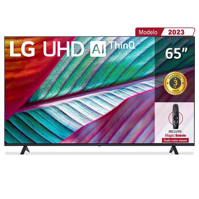 Televisor Lg 65" Smart Tv 4k Uhd Ai Thinq Incluye Control Magic LG ...