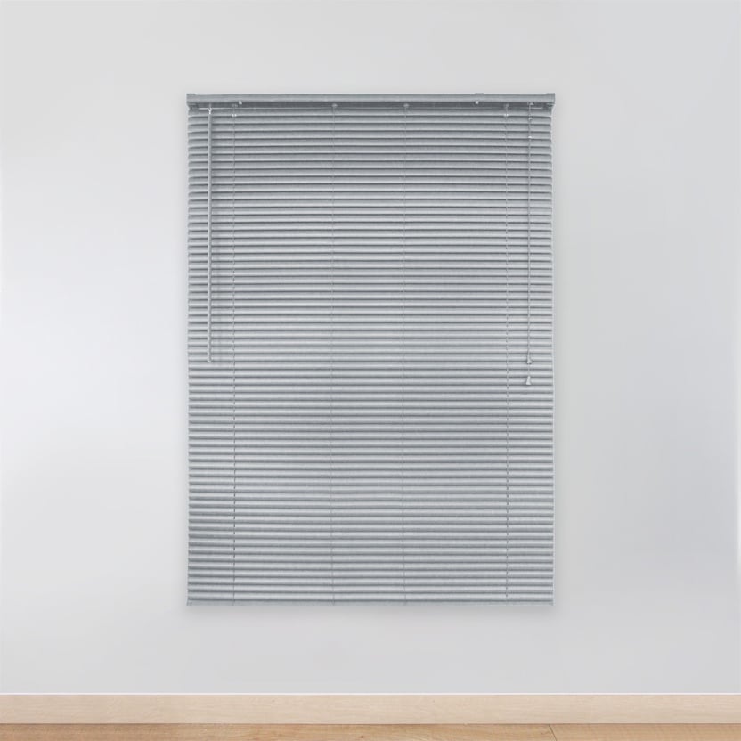 Persiana Pvc 100 x 140 cm Gris - Homecenter.com.co