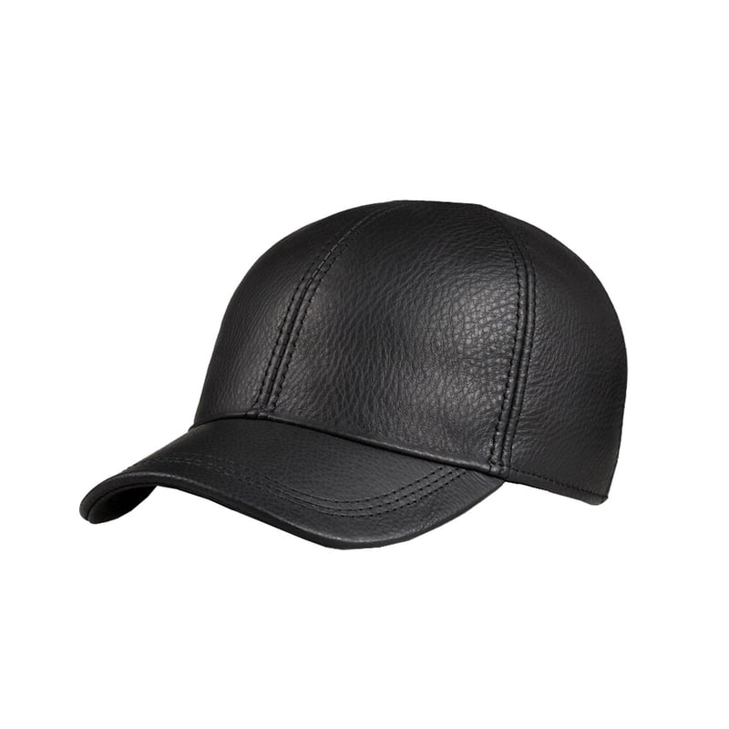 Gorra Cuero Original Golf Beisbol Cachucha Hombre Mujer Sol Negro ...