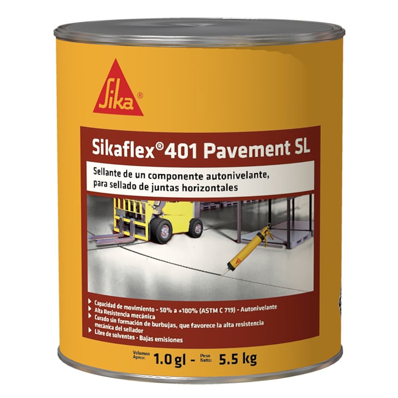 Sikaflex-401 Pavement 1gl Poliuretano Autonivelante para Juntas En ...
