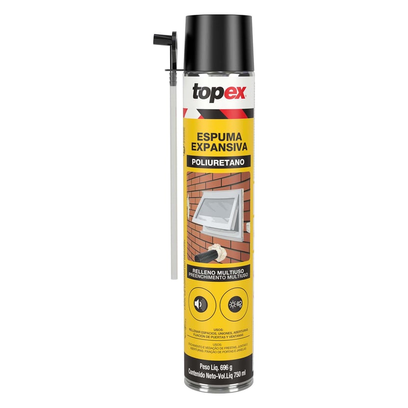 Espuma Expansiva Poliuretano 750 ml - Homecenter.com.co
