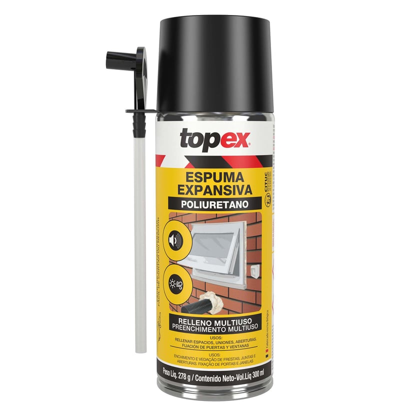 Espuma Expansiva Poliuretano 300 ml - Homecenter.com.co